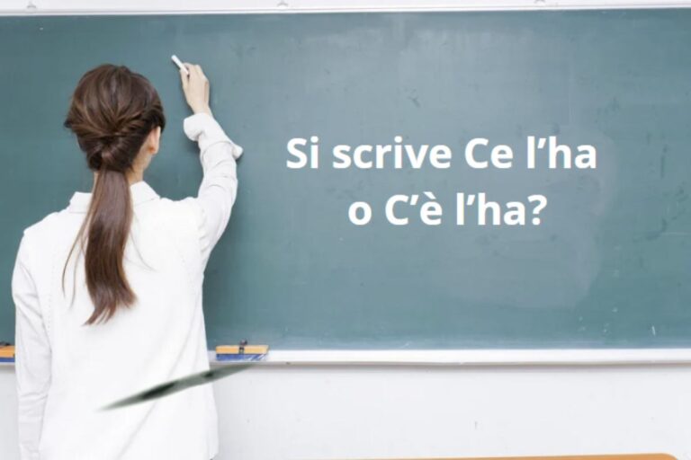 Grammatica italiana, si scrive Ce l’ha o C’è l’ha? – Misteriditalia.it